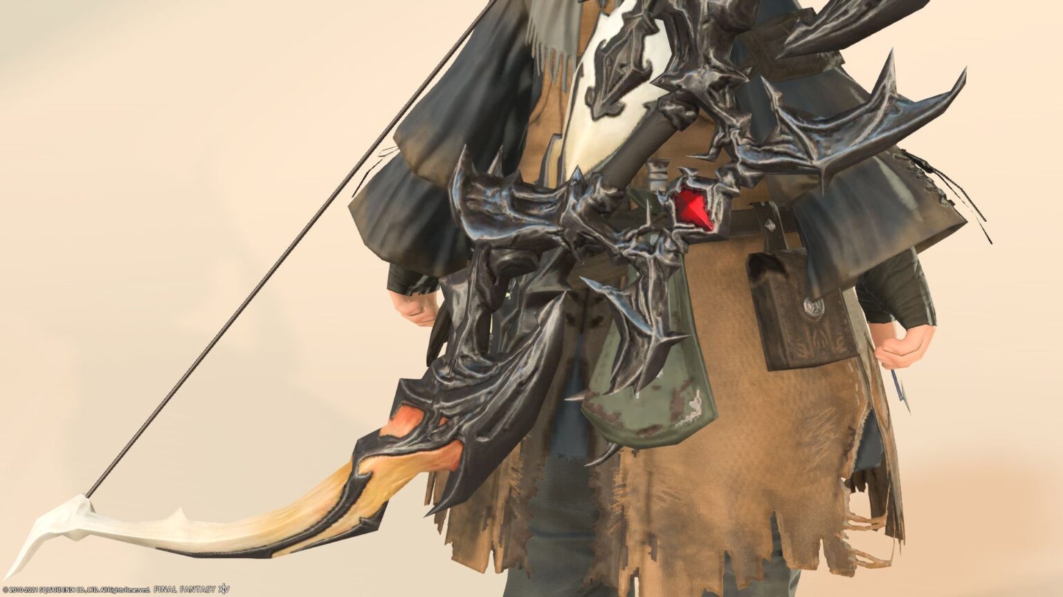 Amber and Bat Bard Fashionable Bow / The Stone Vigil Weapon “Shadow Bow ...