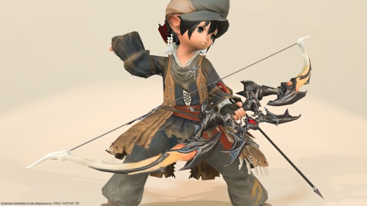 Amber and Bat Bard Fashionable Bow / The Stone Vigil Weapon “Shadow Bow ...