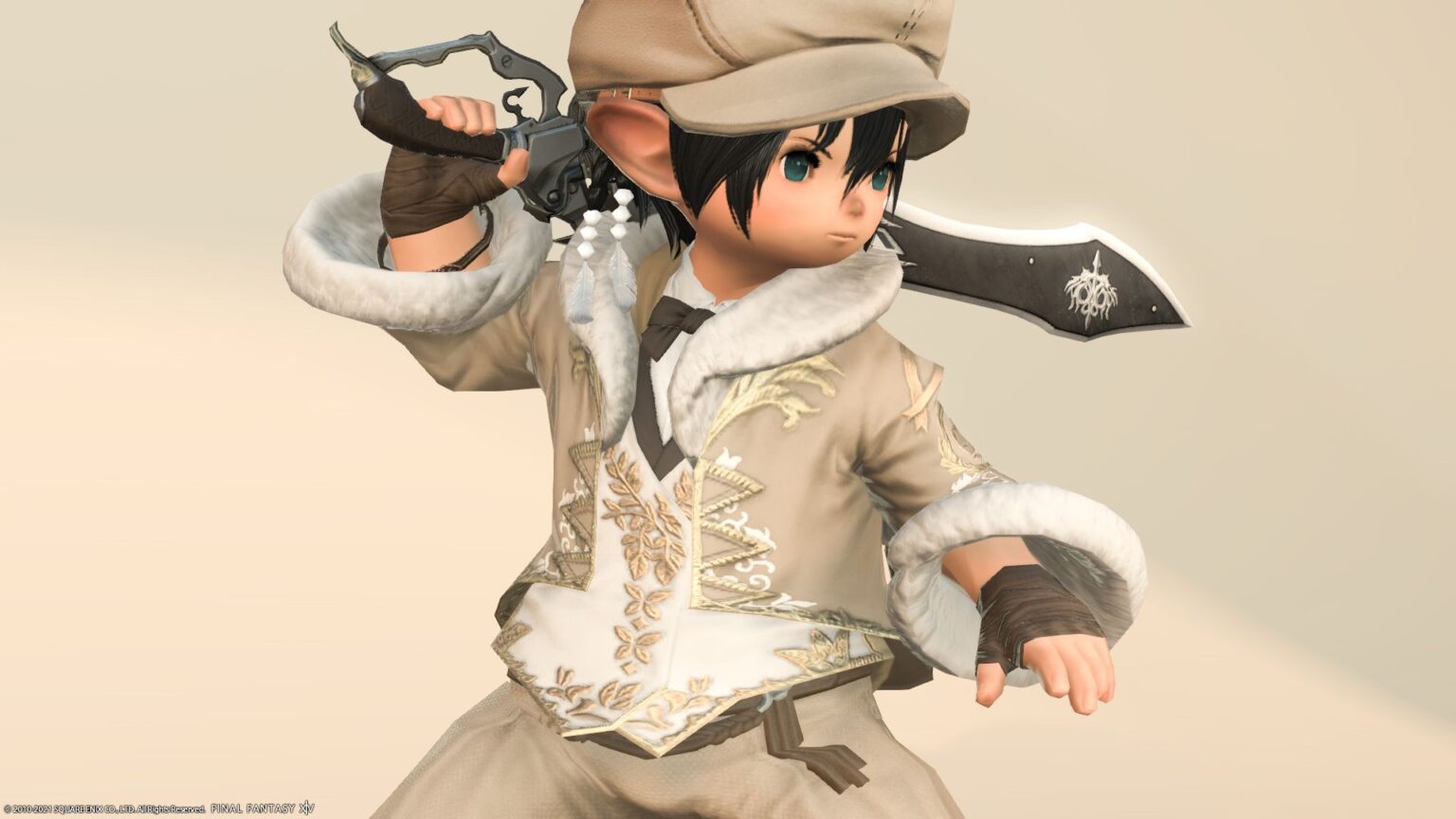 [Glamours] A slightly elegant mechanic wearing a “Kupo Jacket” that can ...