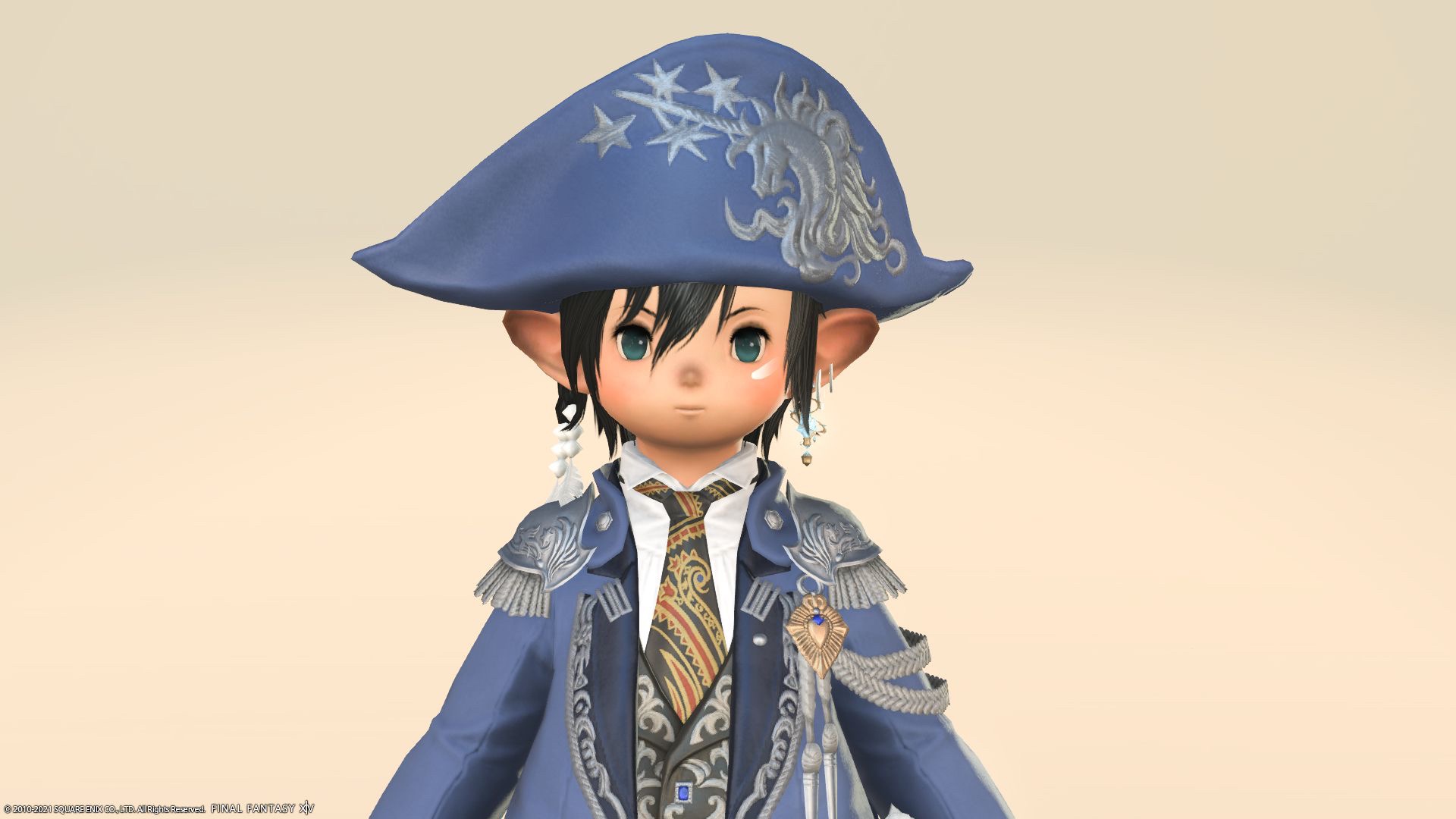 Blue Mage Lv50 (AF1?) Equipment-Magician-style “Magus” series (Lalafell ...