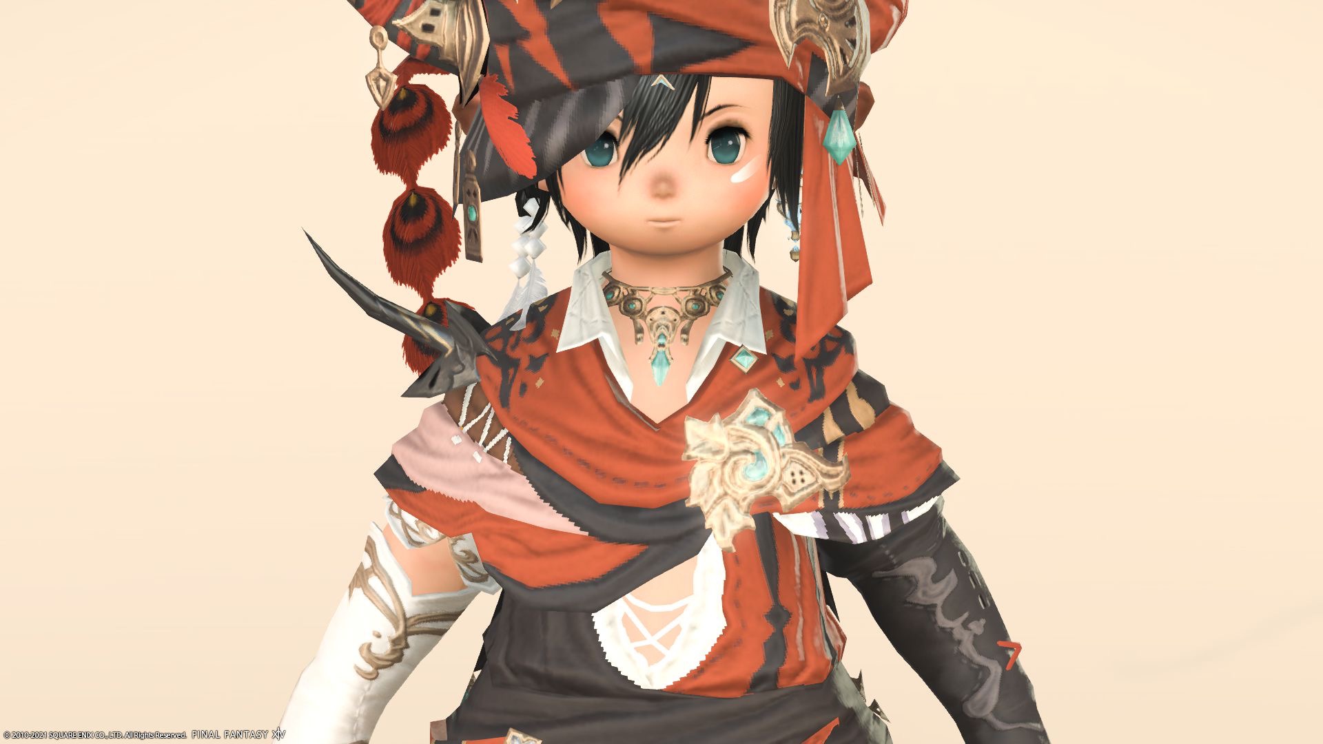 Arabian-style bard AF2 equipment “Aoidos” series (Lalafell Men’s Ver ...
