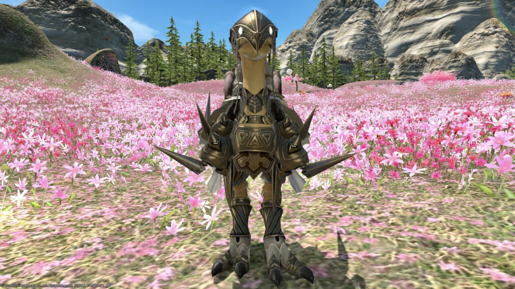 Mechanical chocobo armor “Bozjan” Delubrum Reginae “Queen’s Guard ...