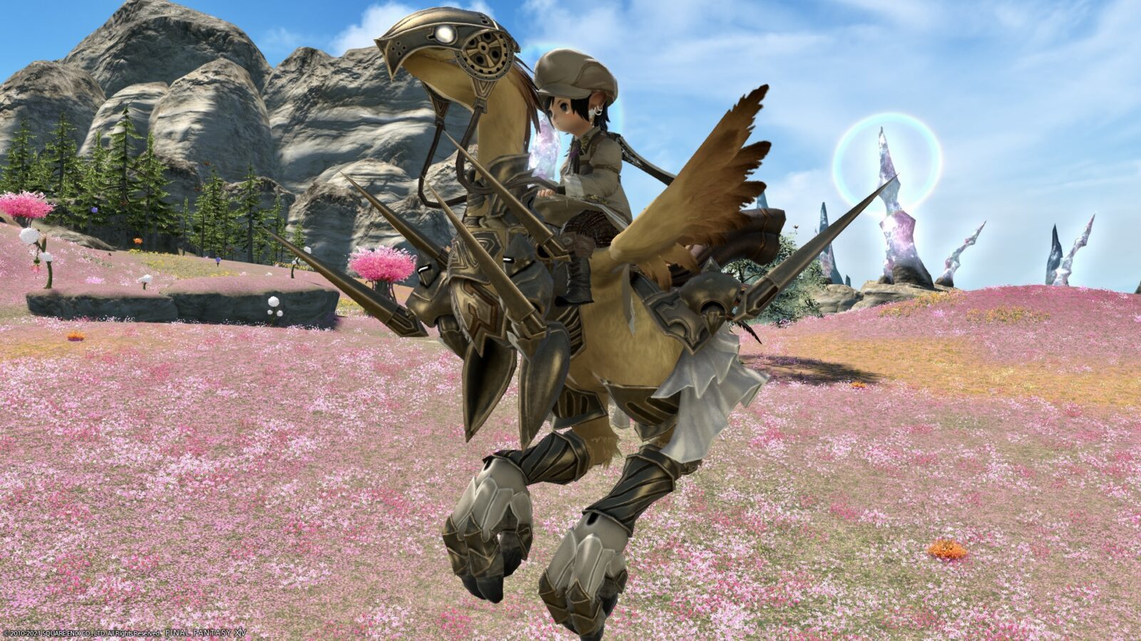 Mechanical chocobo armor “Bozjan” Delubrum Reginae “Queen’s Guard ...