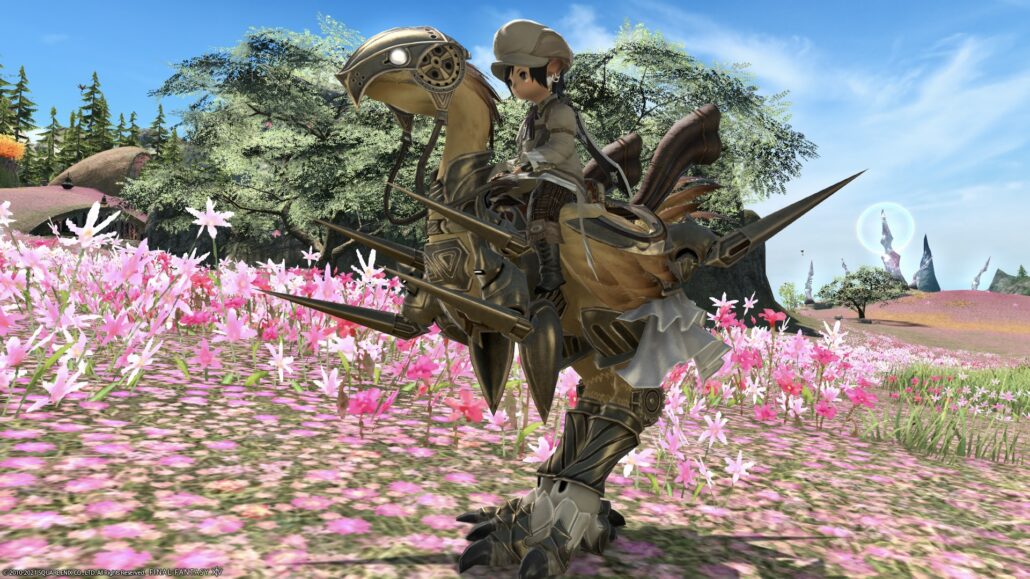 Mechanical chocobo armor “Bozjan” Delubrum Reginae “Queen’s Guard ...