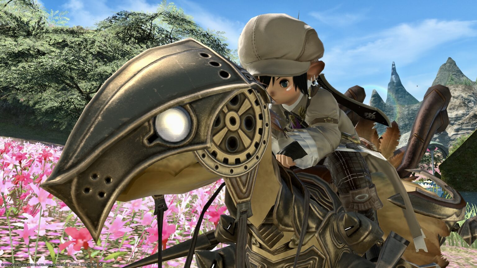 Mechanical chocobo armor “Bozjan” Delubrum Reginae “Queen’s Guard ...