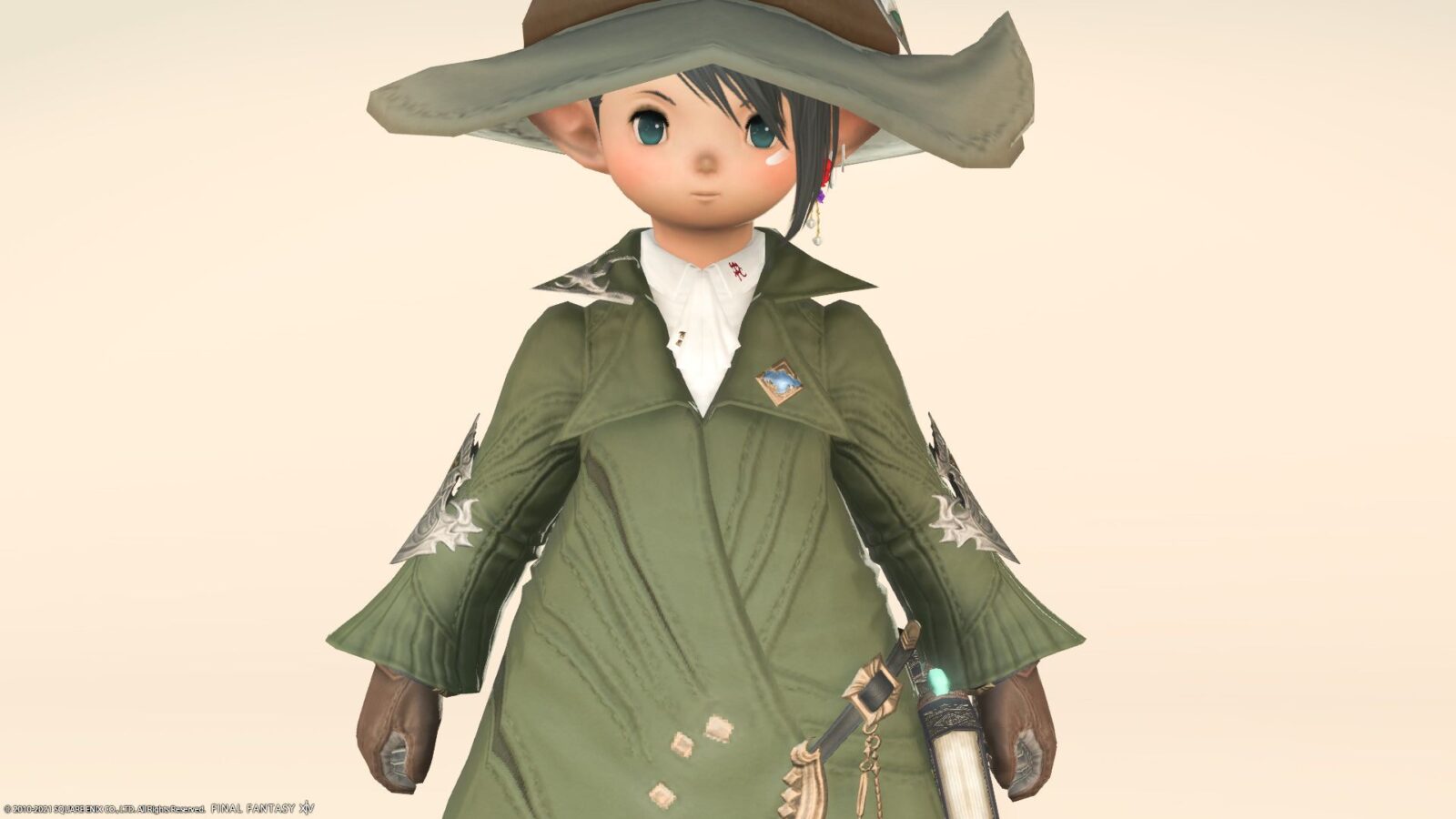 [Glamour] A green magical military scholar equipped with “Sharlayan ...
