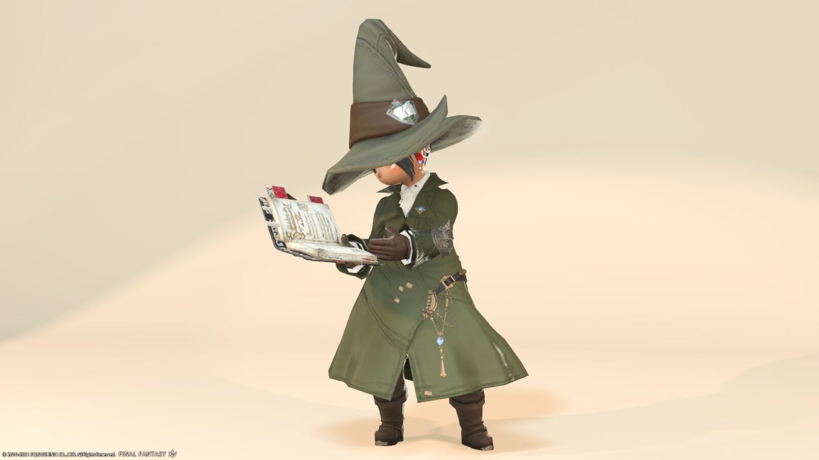 [Glamour] A green magical military scholar equipped with “Sharlayan ...