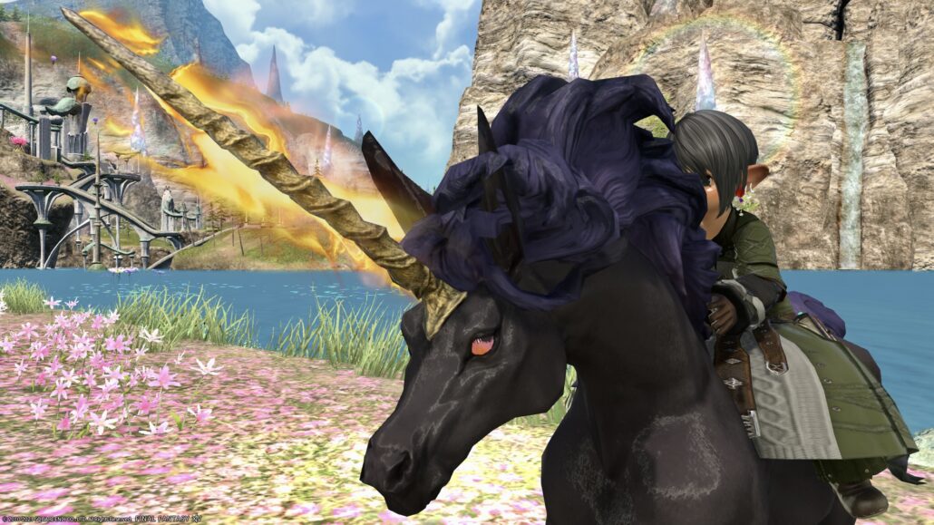 Black Unicorn Mount “Nightmare” | Norirow Note 〆 FF14