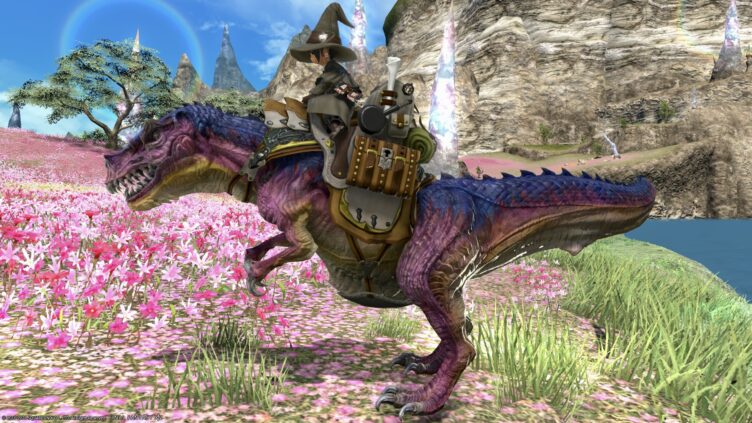 Dinosaur mount with travel tools, forbidden land Eureka Anemos ed ...