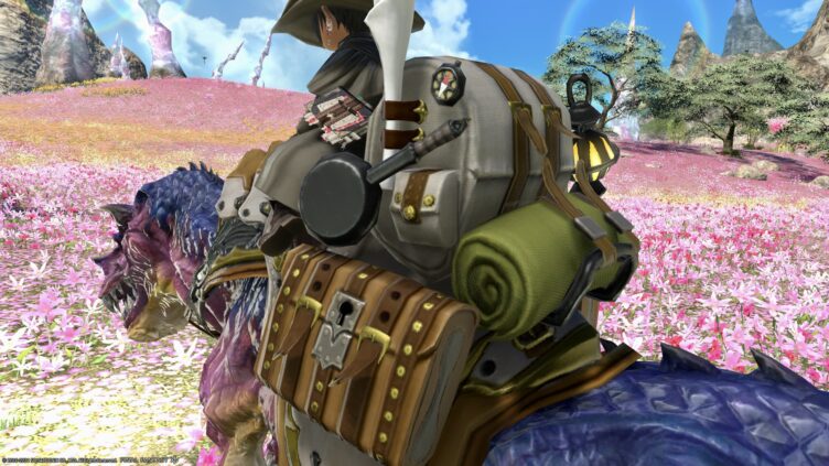 Dinosaur mount with travel tools, forbidden land Eureka Anemos ed ...