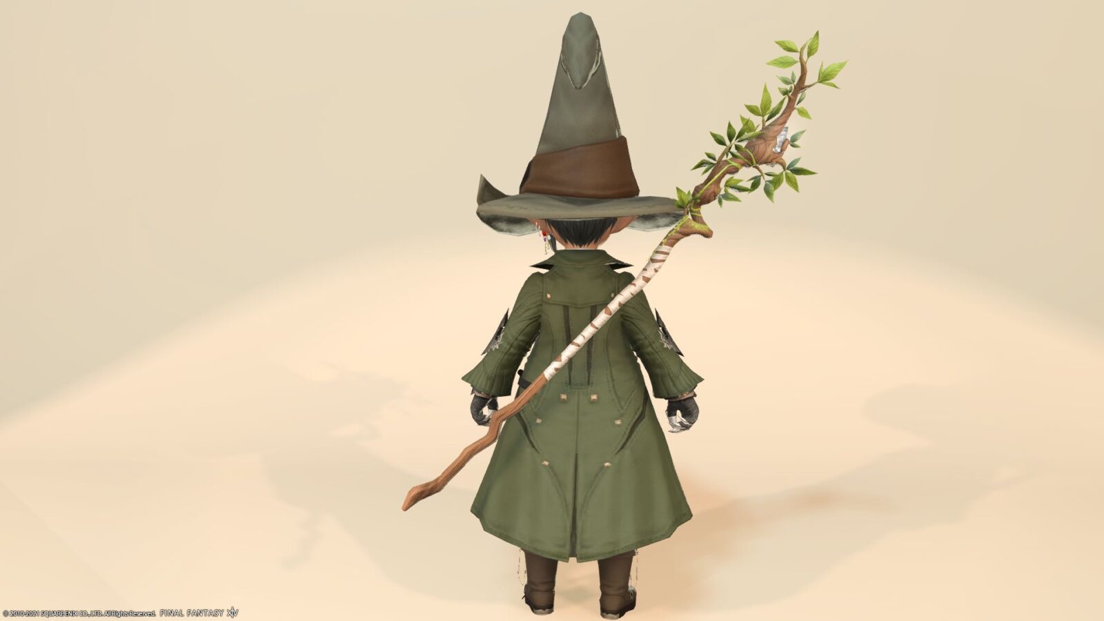 White Mage Resistance Weapon (RW) First Form-Wood and Leaf Wand ...