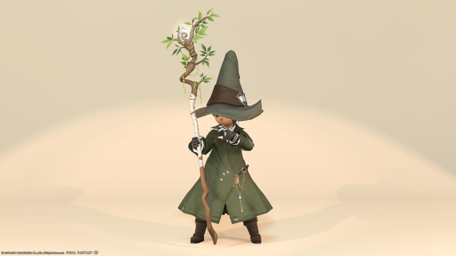 White Mage Resistance Weapon (RW) First Form-Wood and Leaf Wand ...