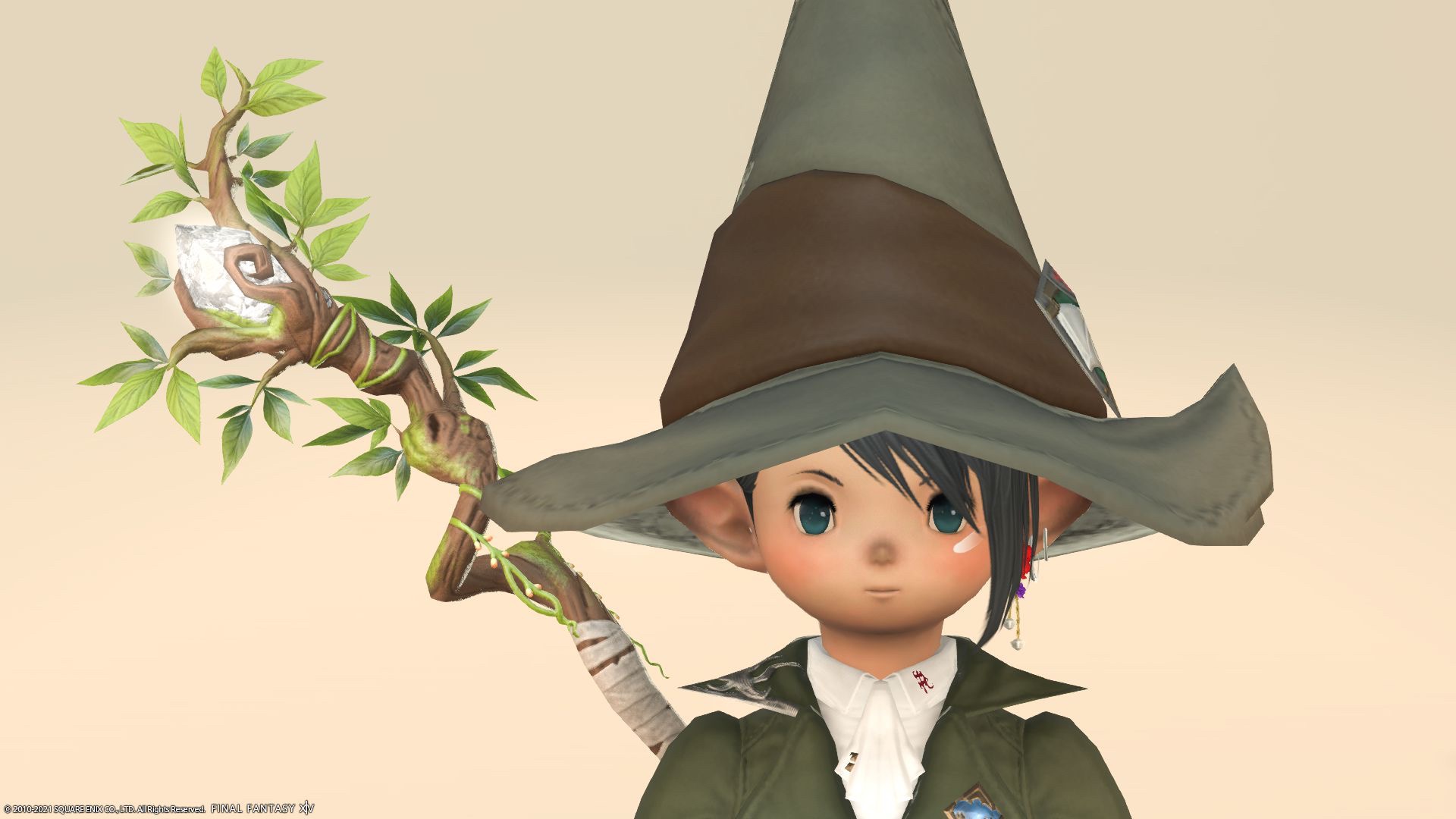 White Mage Resistance Weapon (RW) First Form-Wood and Leaf Wand ...