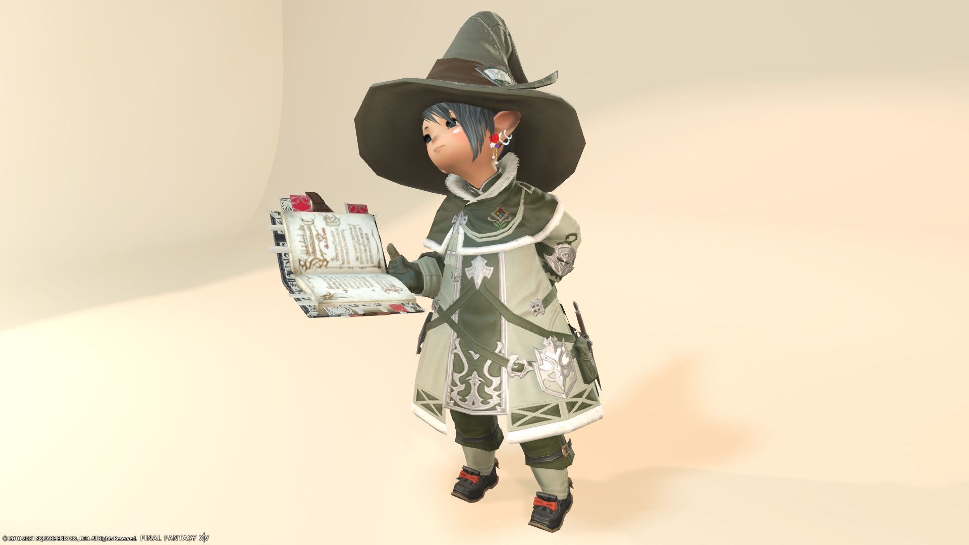 [Glamour] Casual Botanist-style green healer coordination with ...