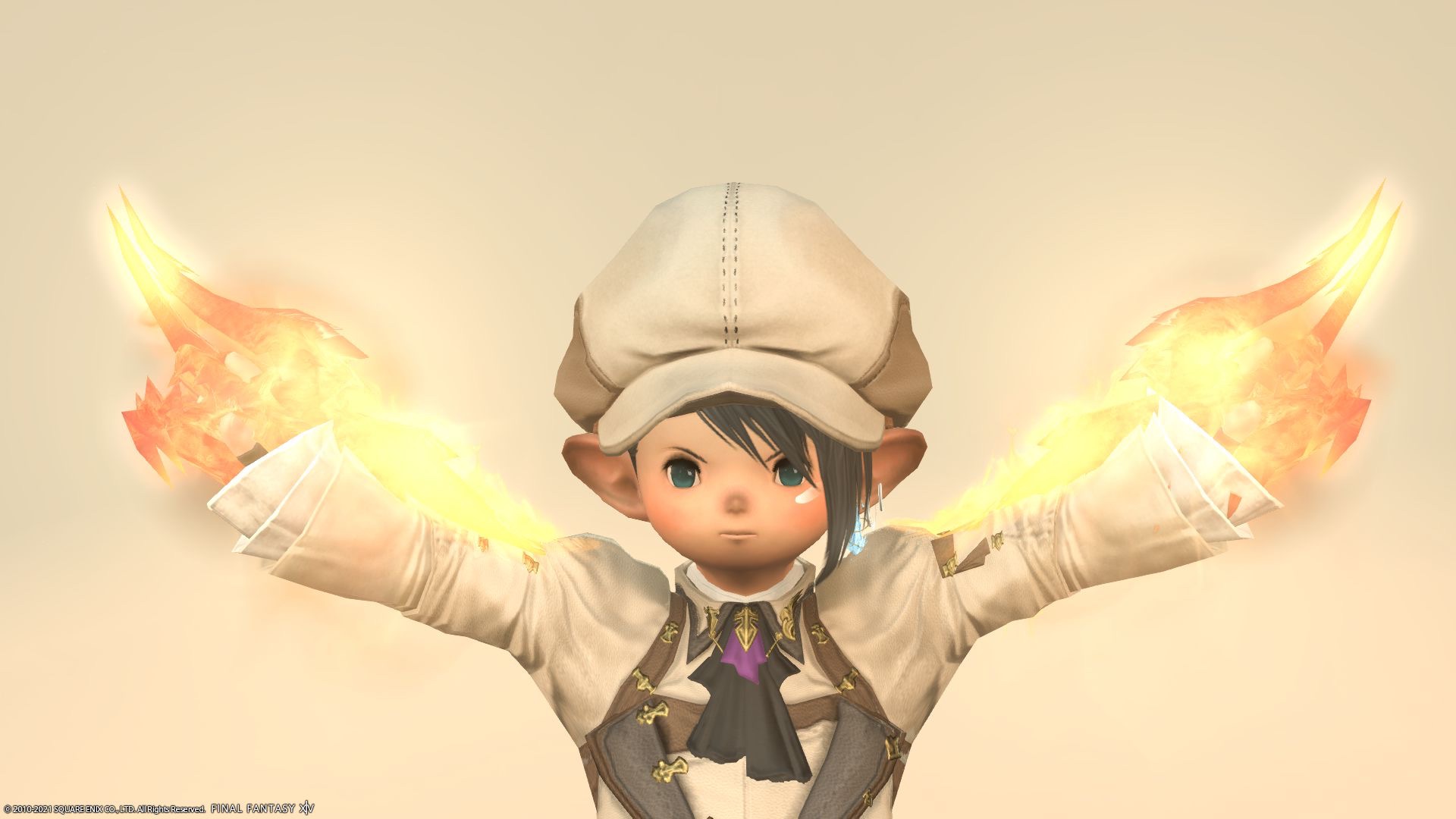 Claws wrapped in the fire of hell, a glowing monk fighting weapon ...