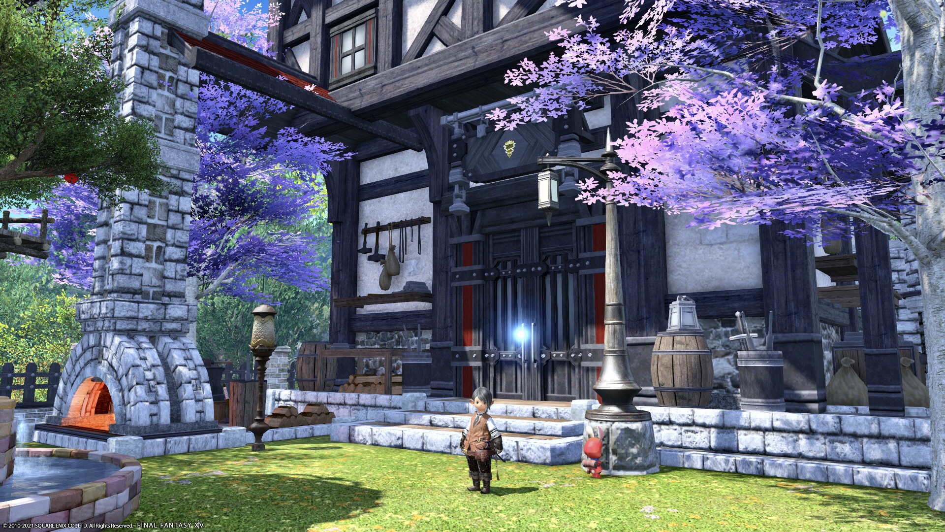 [Housing] S Size House “Small Forge’s Walls”, a cute blacksmith’s house ...