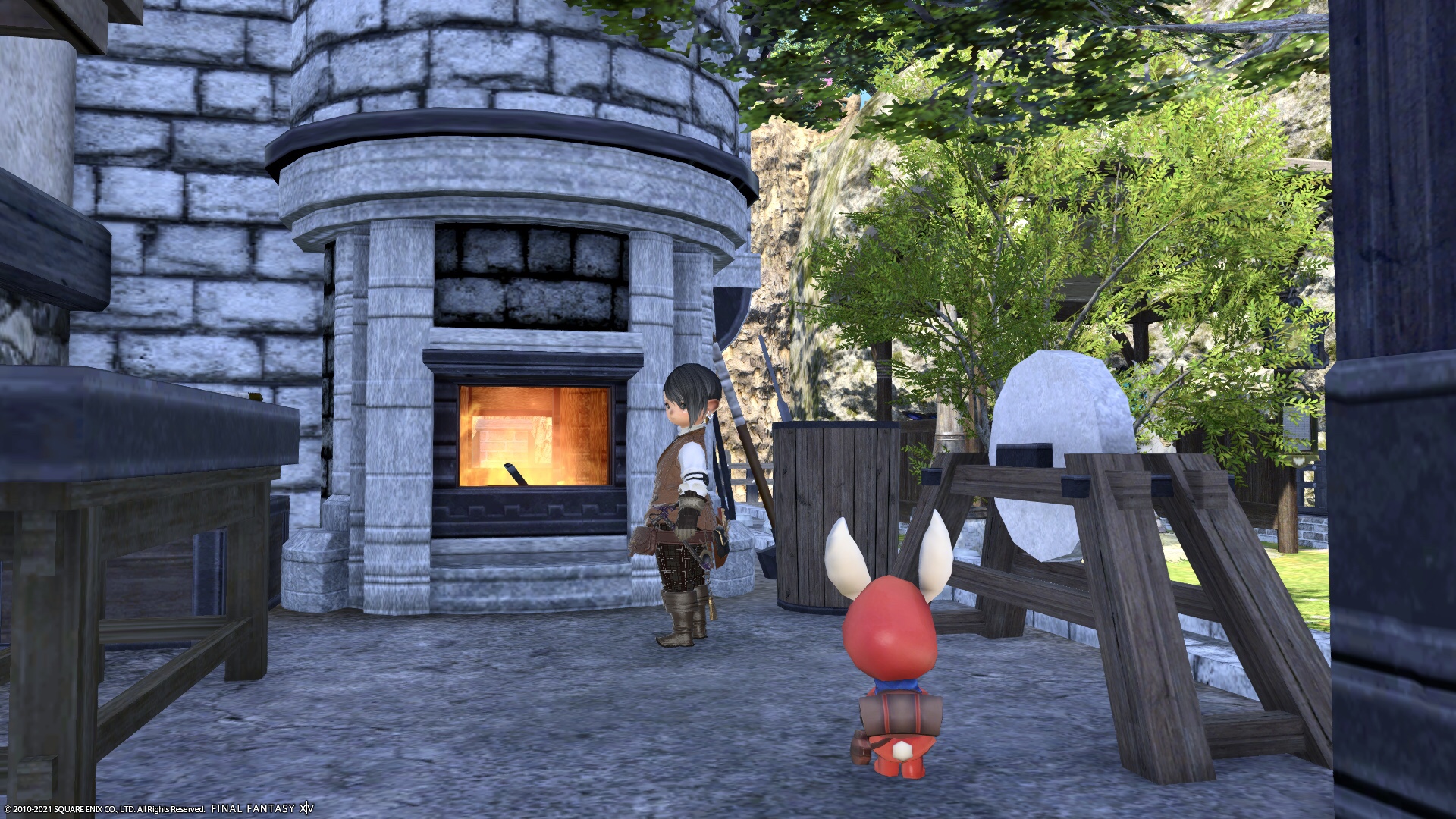 [Housing] S Size House “Small Forge’s Walls”, a cute blacksmith’s house ...