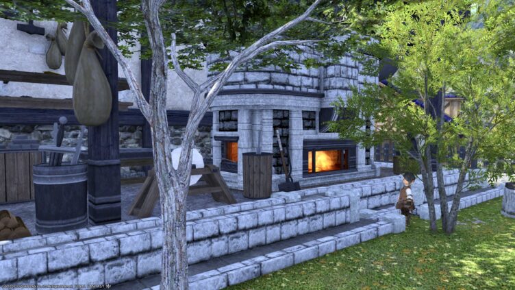 [Housing] S Size House “Small Forge’s Walls”, a cute blacksmith’s house ...