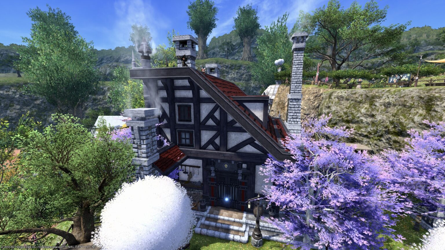 [Housing] S Size House “Small Forge’s Walls”, a cute blacksmith’s house ...