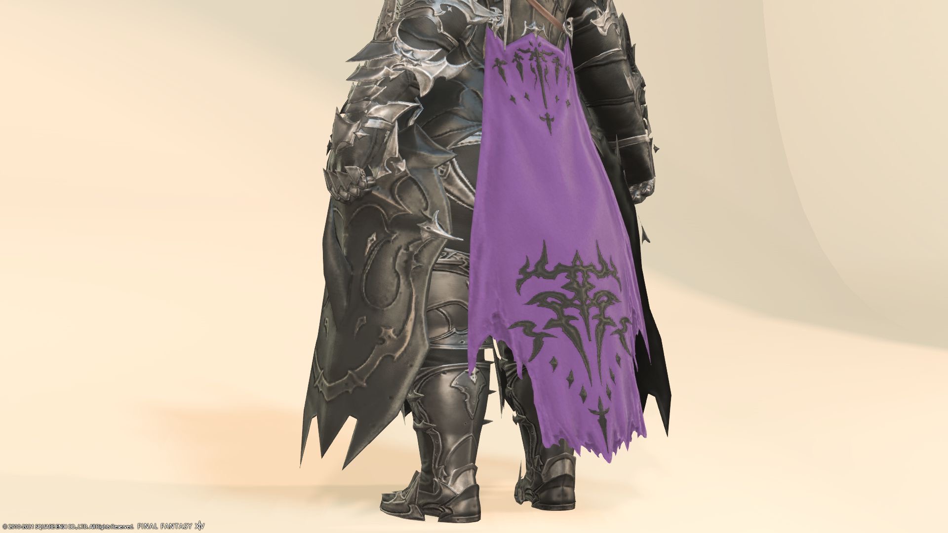 Dark Knight AF3 Equipment-Purple Cloak Cool Dark Fallen Armor “Abyss ...