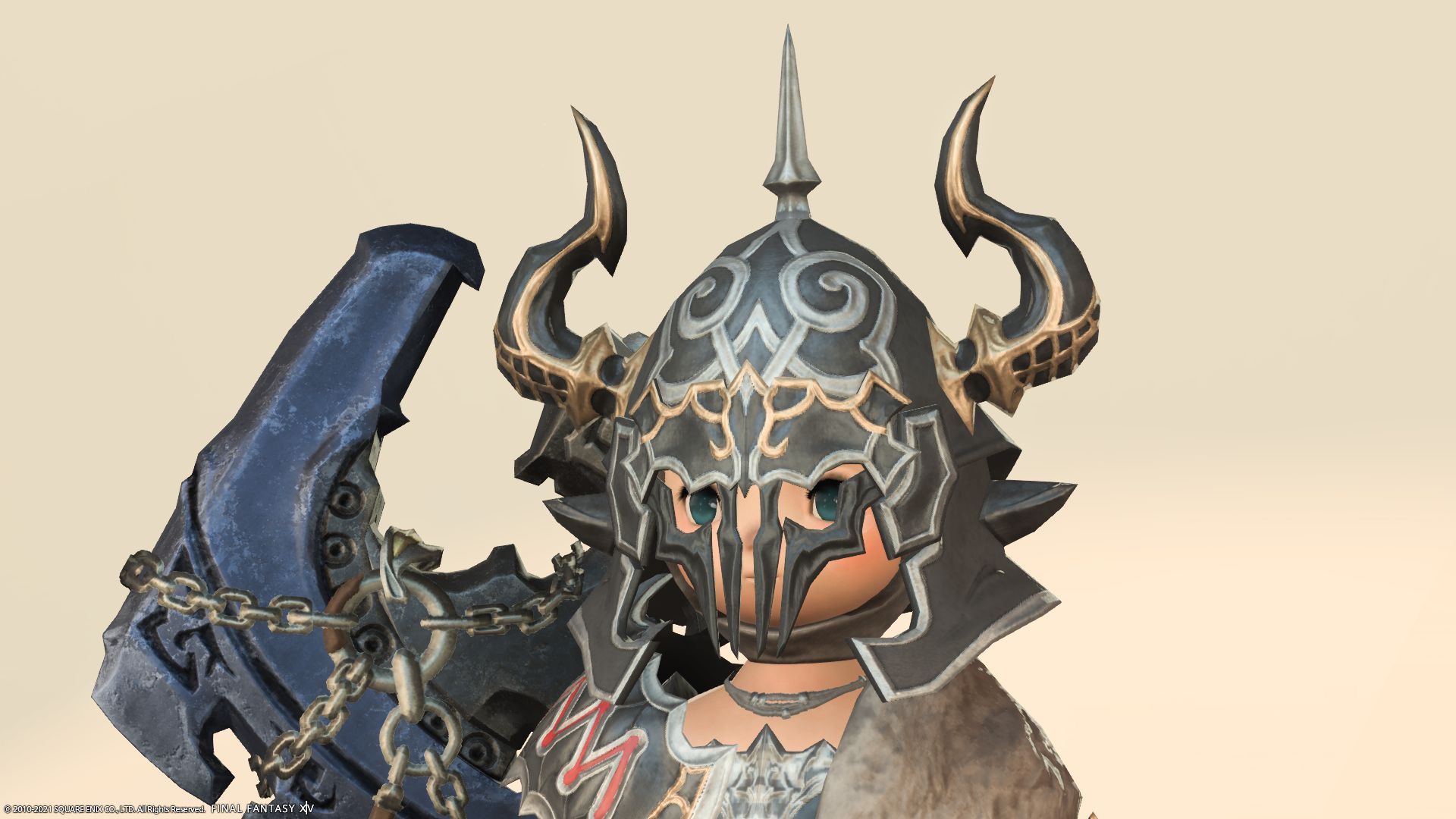 Warrior AF2 equipment, wild hunter “Ravager” series (Lalafell Men’s Ver ...