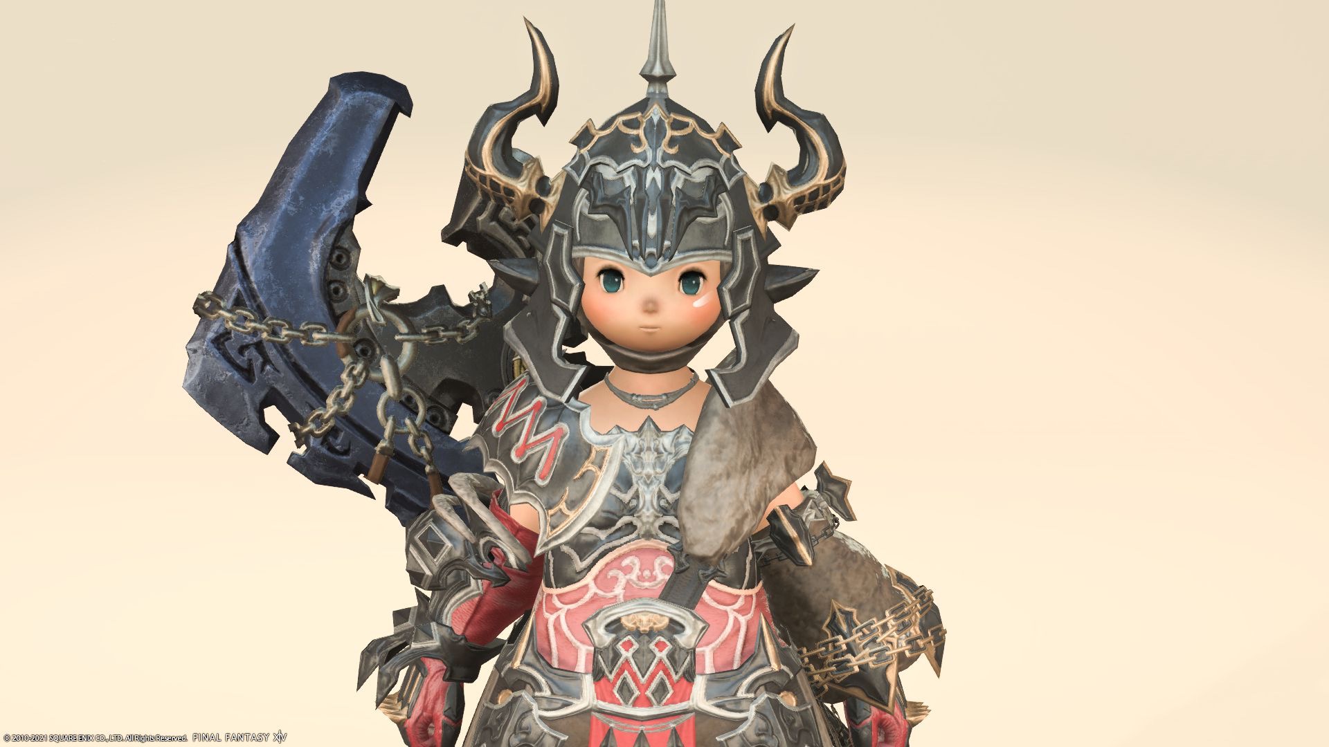 Warrior AF2 equipment, wild hunter “Ravager” series (Lalafell Men’s Ver ...