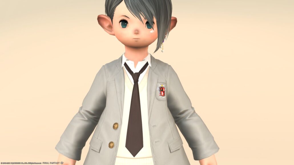 [Glamour] Rough school uniform “Collegiate Attire (Slacks)” (Lalafell ...