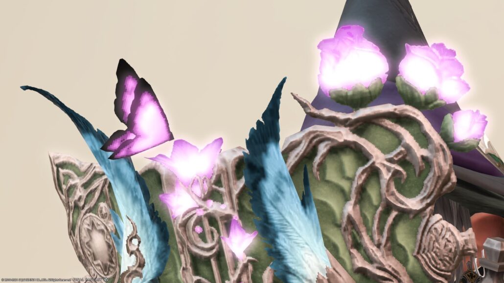 A book of summoners with very cute flowers and ivy, with butterflies ...