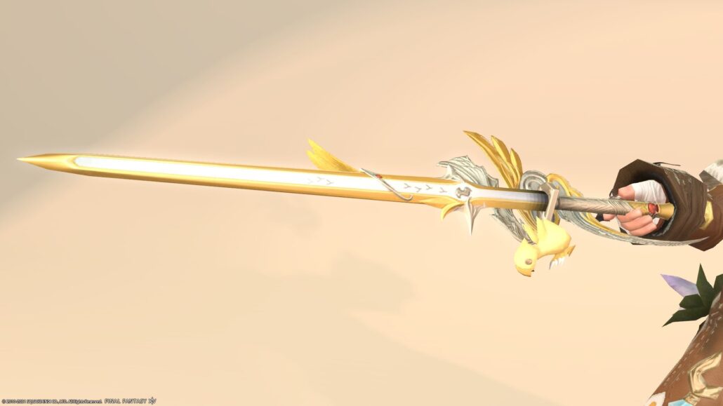 Sweaty chocobo is cute! Red Mage Weapon Stormblood CE Digital Upgrade ...
