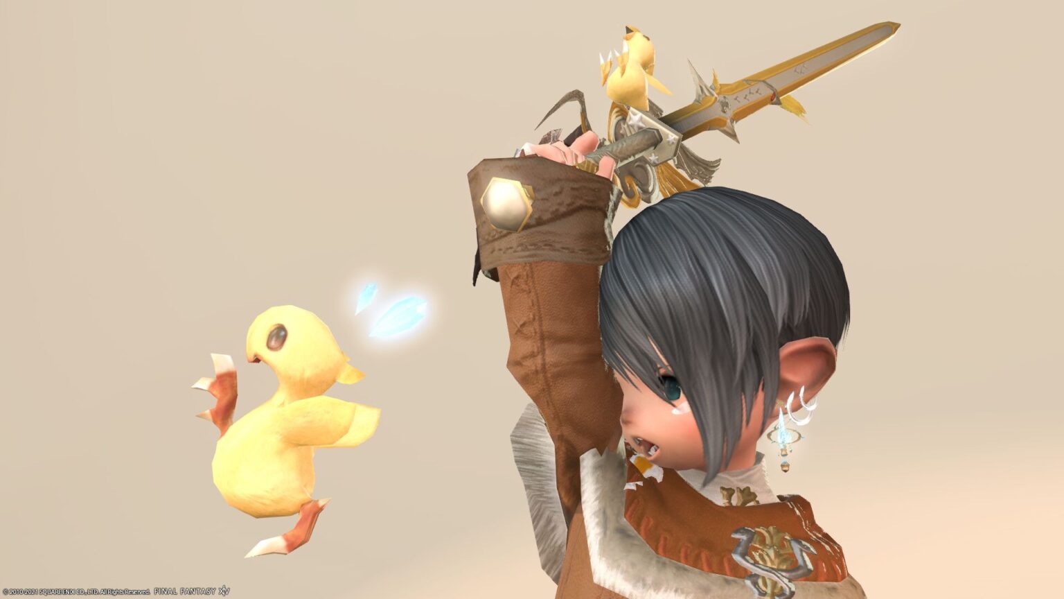 Sweaty chocobo is cute! Red Mage Weapon Stormblood CE Digital Upgrade ...