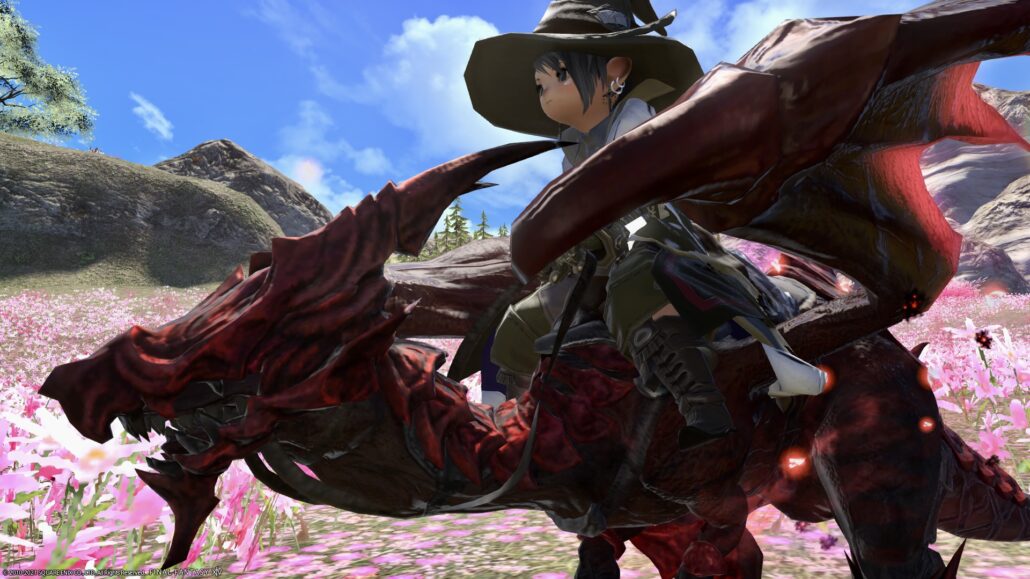 Cinder Drift (Extreme)-Nero-like bright red dragon mount “Ruby Gwiber ...