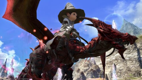 Cinder Drift (Extreme)-Nero-like bright red dragon mount “Ruby Gwiber ...