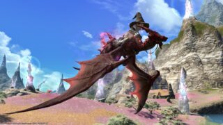 Cinder Drift (Extreme)-Nero-like bright red dragon mount “Ruby Gwiber ...