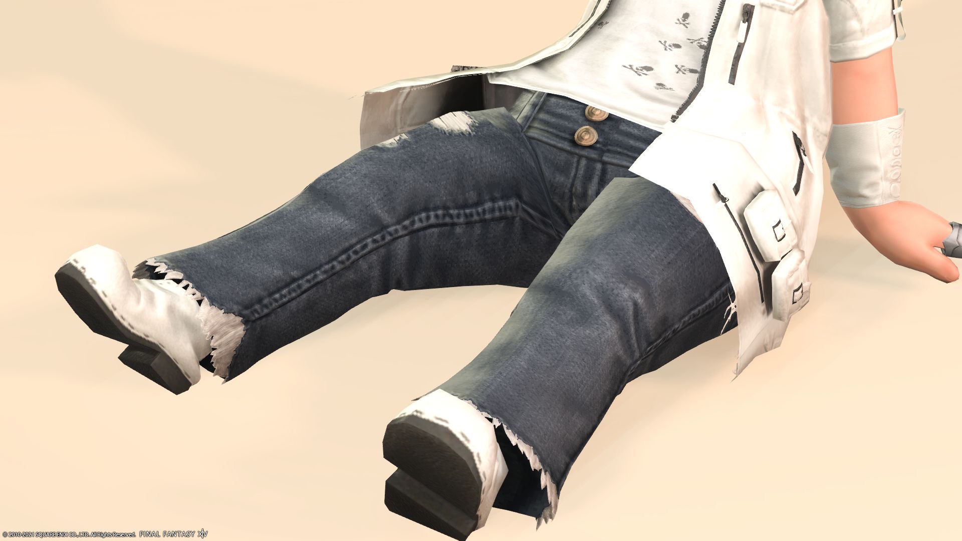 [Glamour] Casual coordination with boot-cut jeans “Peacelover’s ...