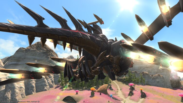 Shadowbringers Extreme Content Complete Mount “Landerwaffe” -Mechanical ...