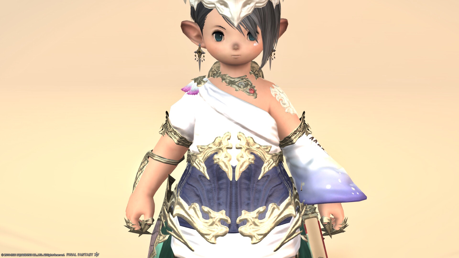 Summoner’s AF2 equipment, holy unicorn costume “Caller” series (Lalafell Men’s Ver.) | Norirow ...