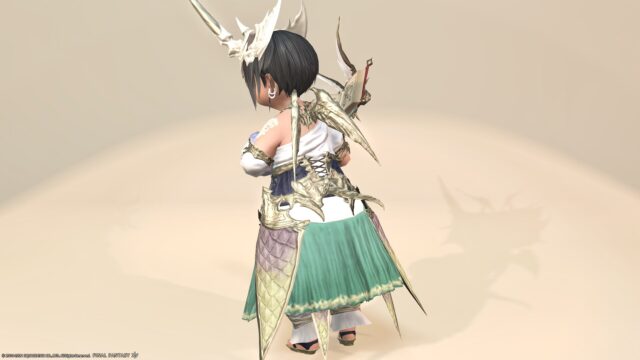 Summoner’s AF2 equipment, holy unicorn costume “Caller” series (Lalafell Men’s Ver.) | 【FF14 ...
