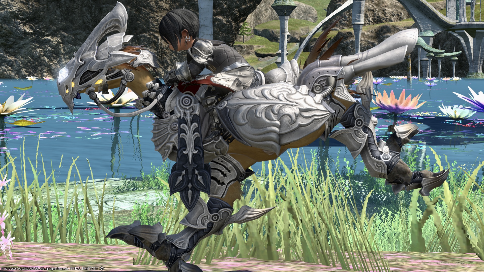 Is it equipped with an engine? Silver Chocobo Armor / The Cloud Deck ...