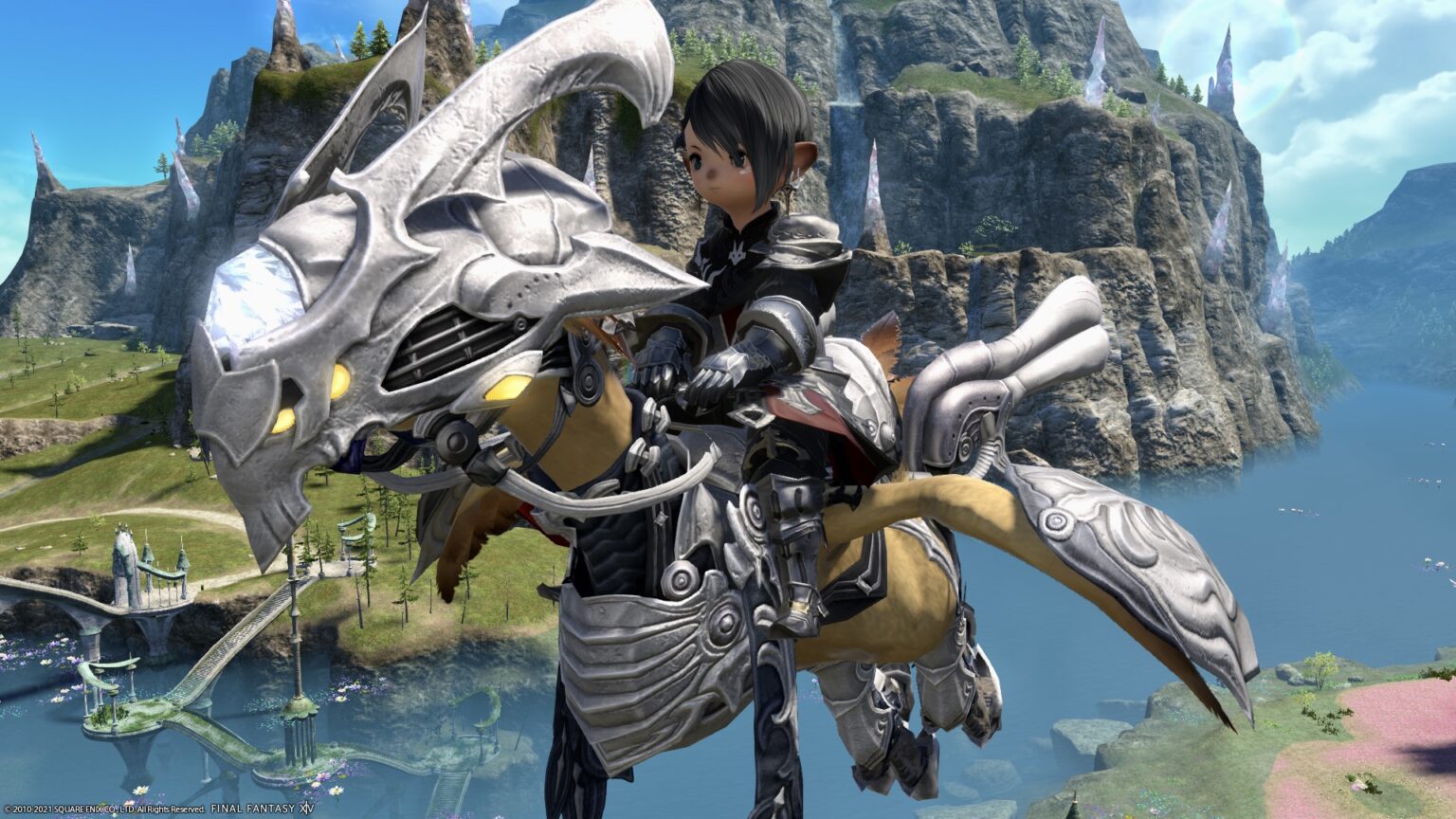Is it equipped with an engine? Silver Chocobo Armor / The Cloud Deck ...