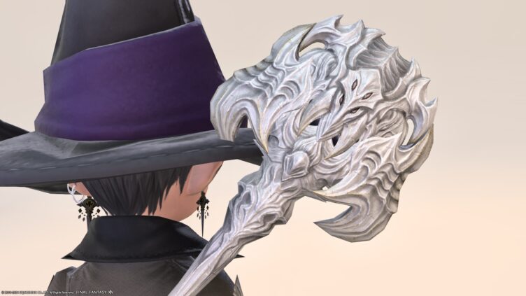 The Cloud Deck (Extreme) “Black Mage” Weapon, Mace-like wand “Diamond ...