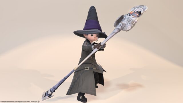The Cloud Deck (Extreme) “Black Mage” Weapon, Mace-like wand “Diamond ...