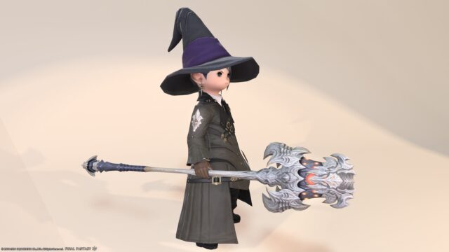 The Cloud Deck (Extreme) “Black Mage” Weapon, Mace-like wand “Diamond ...