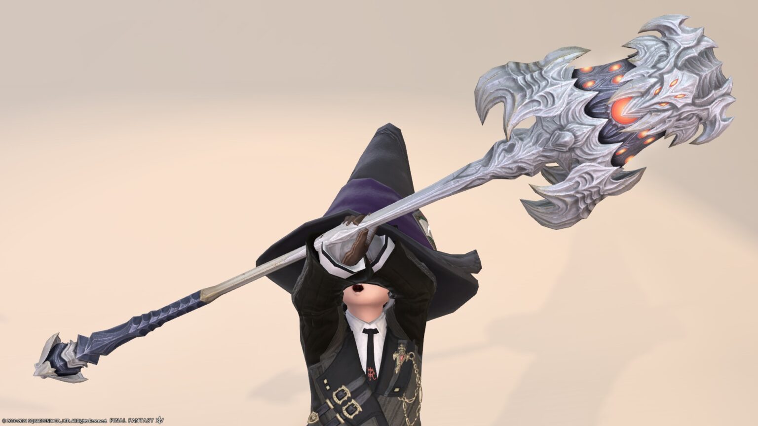 The Cloud Deck (Extreme) “Black Mage” Weapon, Mace-like wand “Diamond ...