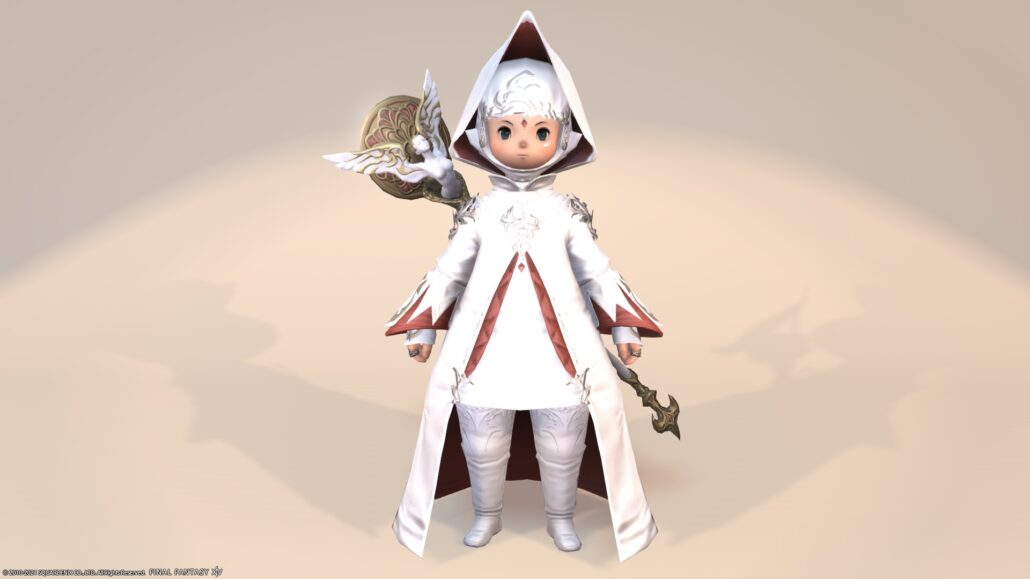 White Mage AF2 Equipment Hooded Nun-style Costume “Orison” Series ...