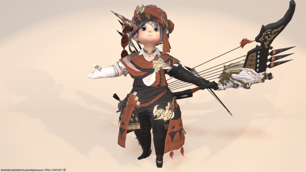 Arabian-style bard AF2 equipment “Aoidos” series (Lalafell Men’s Ver ...