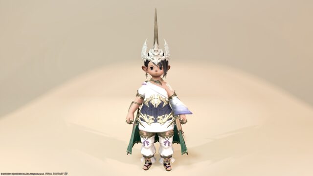 Summoner’s AF2 equipment, holy unicorn costume “Caller” series (Lalafell Men’s Ver.) | Norirow ...