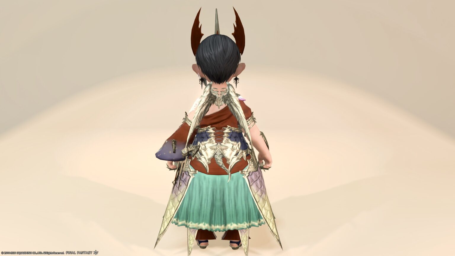Summoner’s AF2 equipment, holy unicorn costume “Caller” series (Lalafell Men’s Ver.) | 【FF14 ...