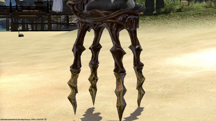 Fashionable and antique chair mount “Archon Throne” with long legs ...