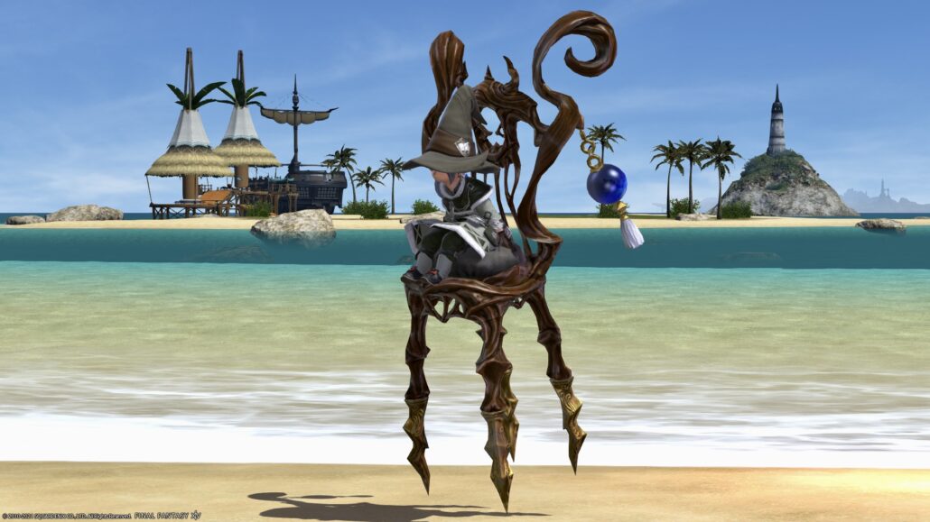 Fashionable and antique chair mount “Archon Throne” with long legs ...