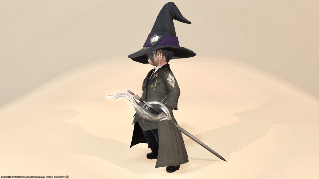 A simple, beautiful and offensive and defensive red mage weapon ...